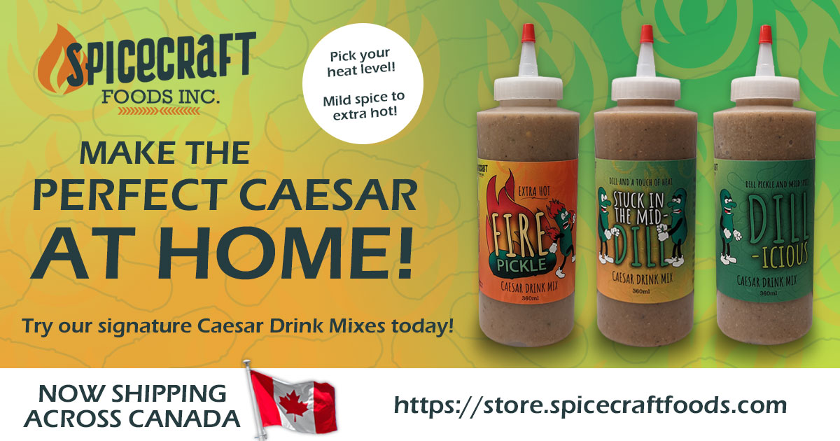 Spicecraft Foods - Caesar Drink Mixes to make unforgettable Caesars ...